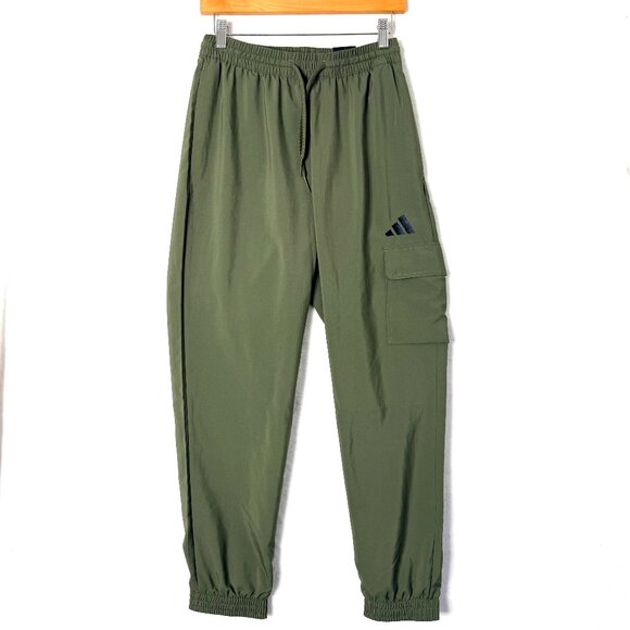 adidas | Pants | New Adidas Essentials Logo Drawstring Cargo Straight ...